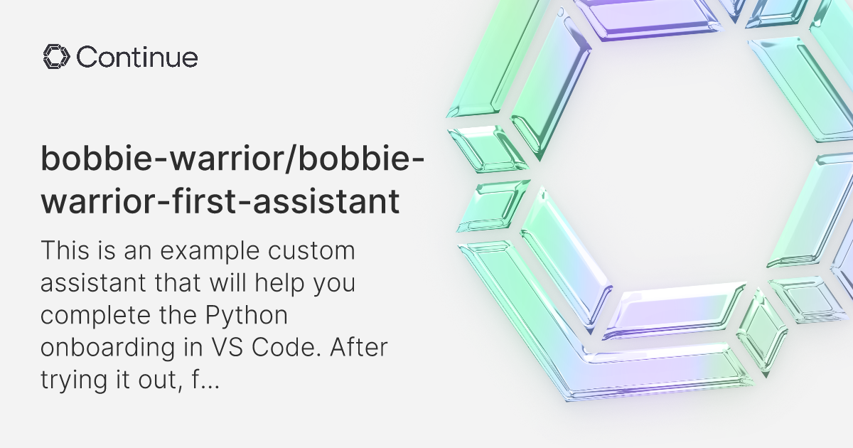 bobbie-warrior/bobbie-warrior-first-assistant