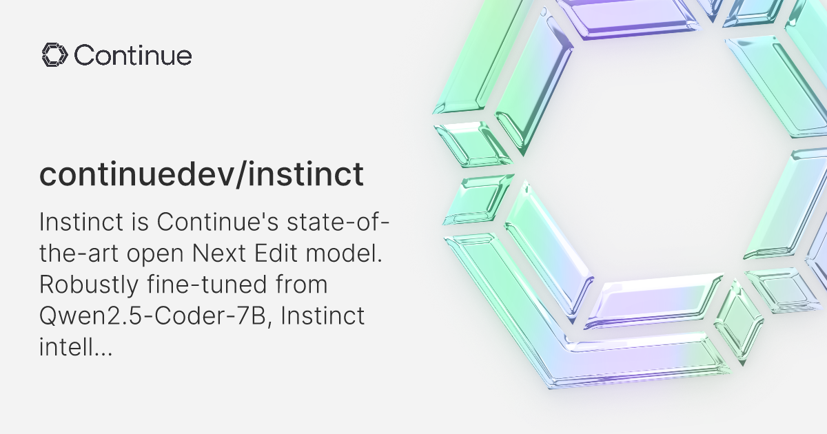 continuedev/instinct