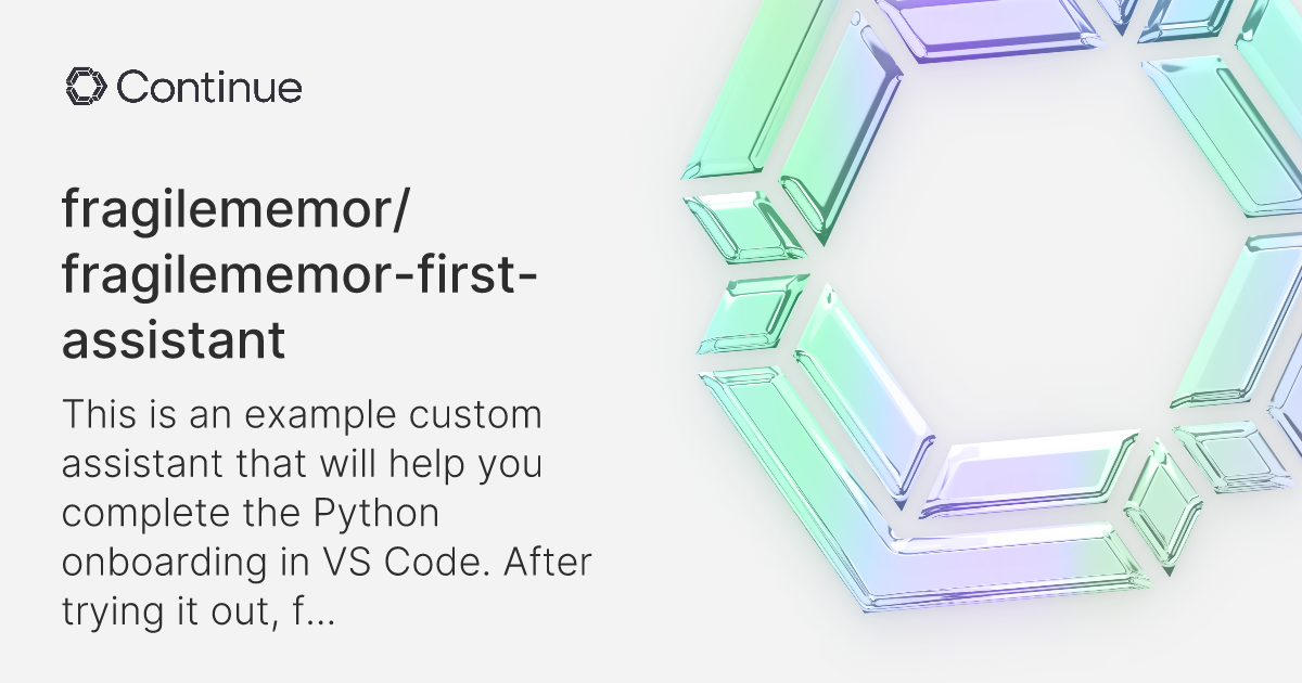 fragilememor/fragilememor-first-assistant