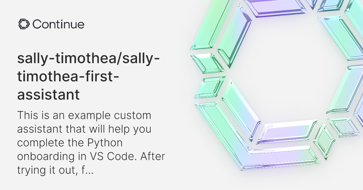 sally-timothea/sally-timothea-first-assistant